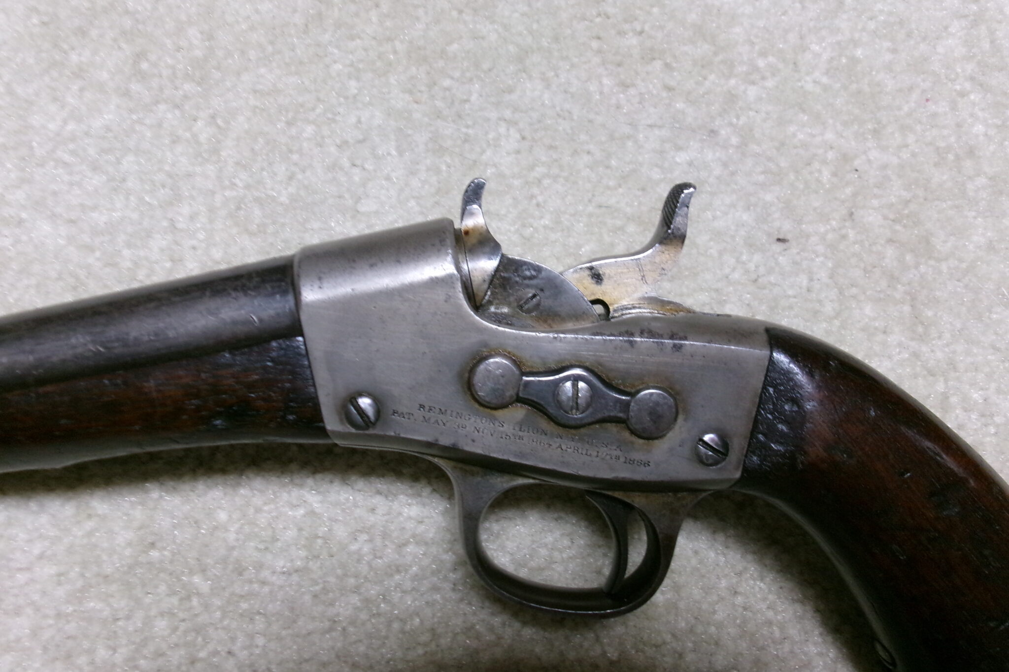 Remington 1867 USN pistol – GoodManGuns